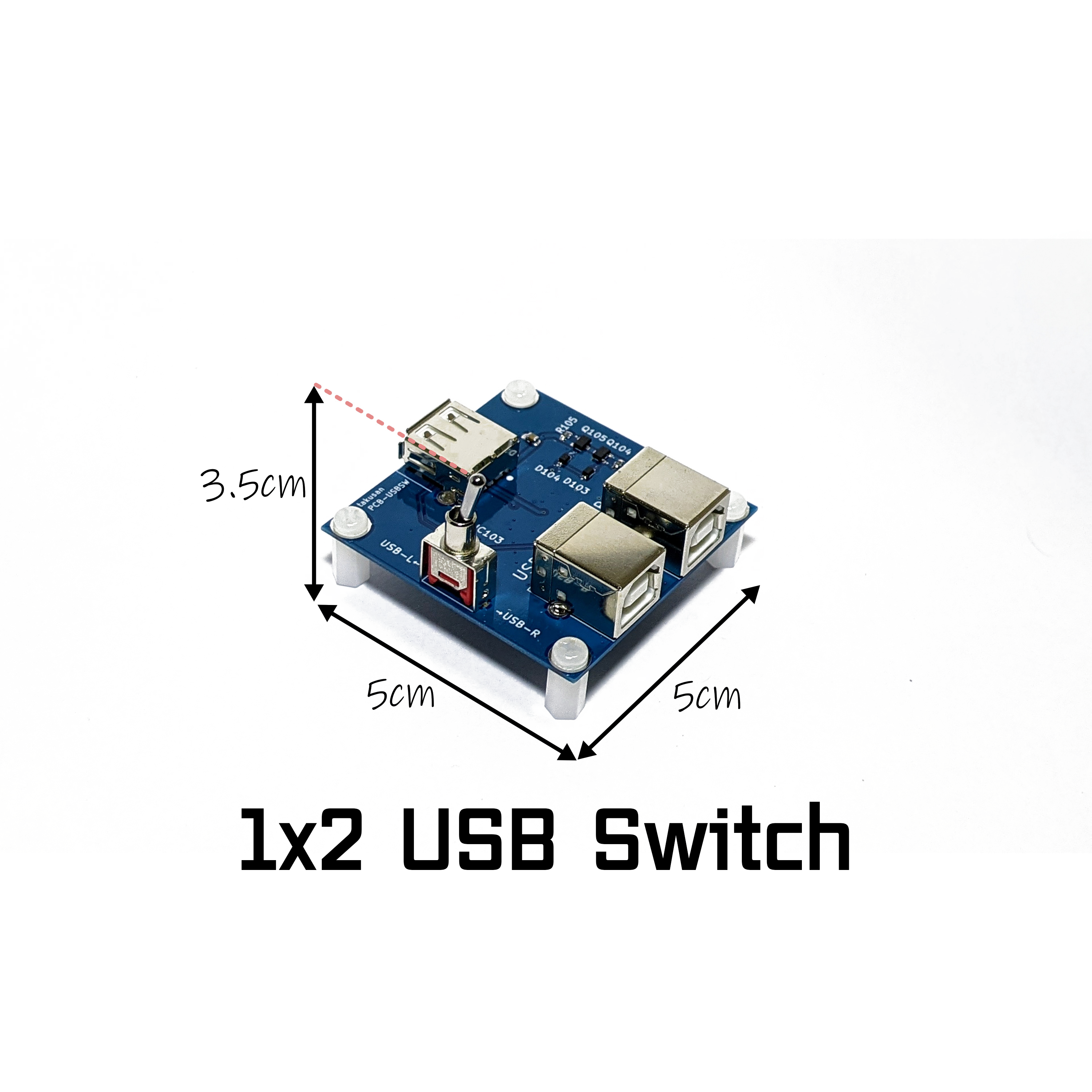 ゼロ遅延USB切替器 -USB2.0 Selector- | GEEKY Fab.
